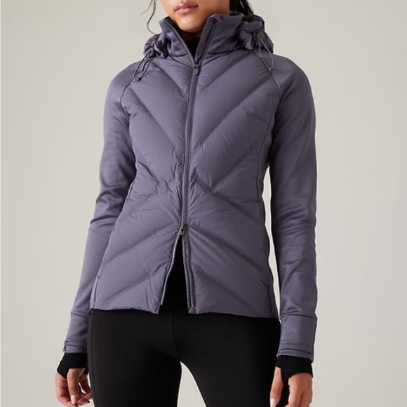 Athleta | Jackets & Coats | Athleta Inlet Jacket Nightfall Purple ...